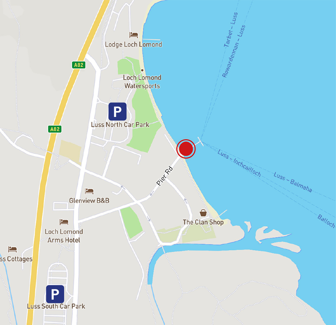 Luss Circular - Cruise Loch Lomond